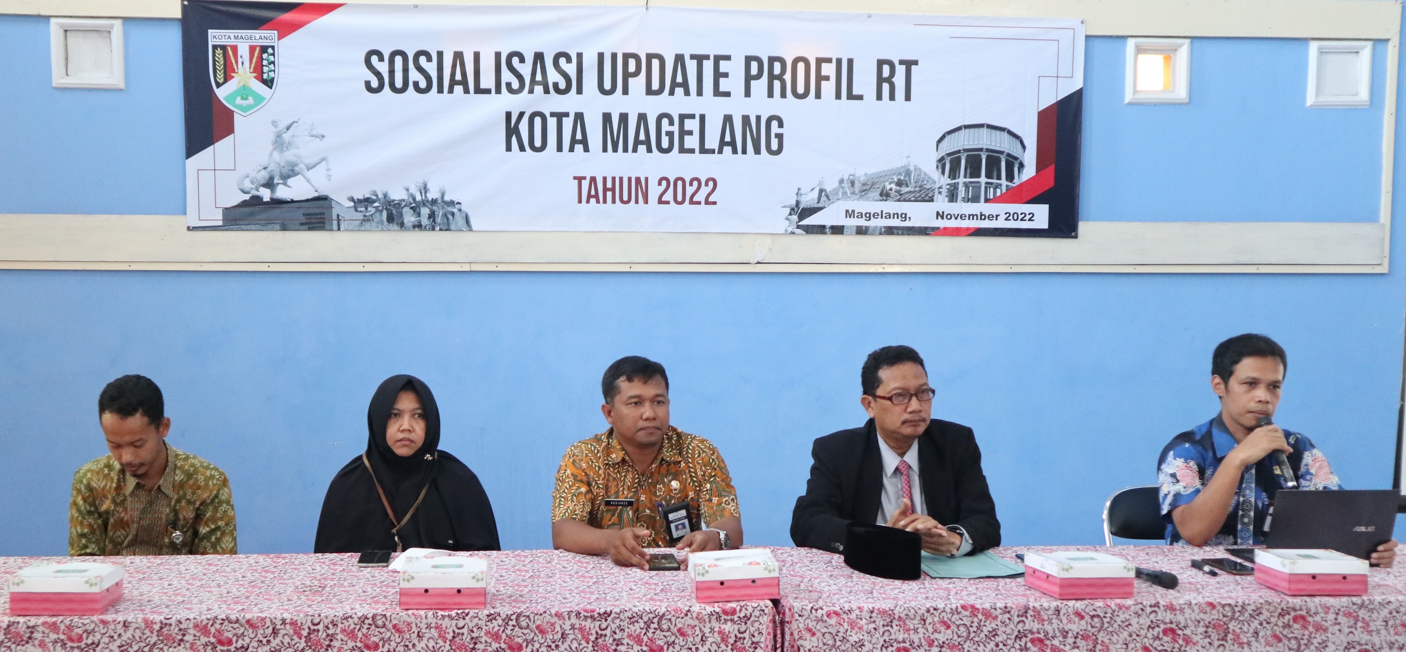 Sosialisasi Update Profil RT Kota Magelang